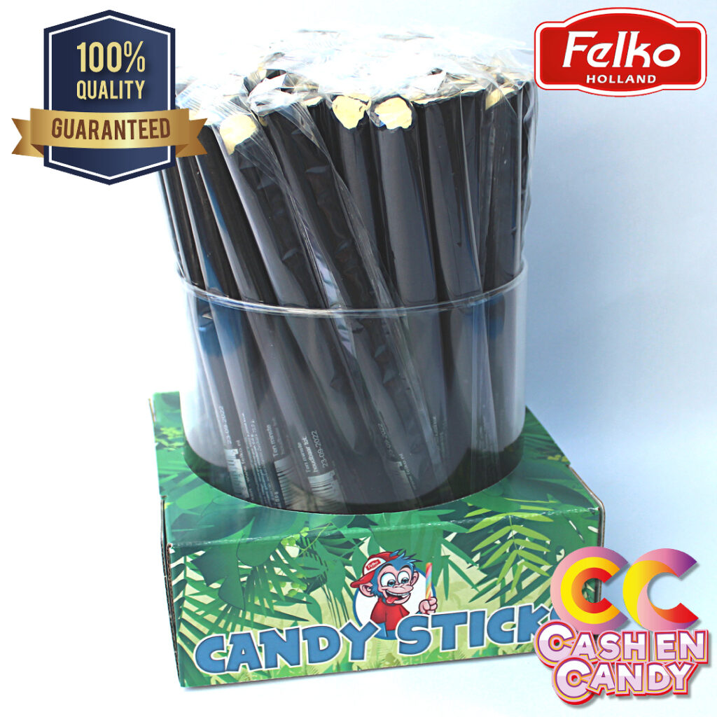 Felko Salmiak Snoepstok Nr 2 - Cash en Candy