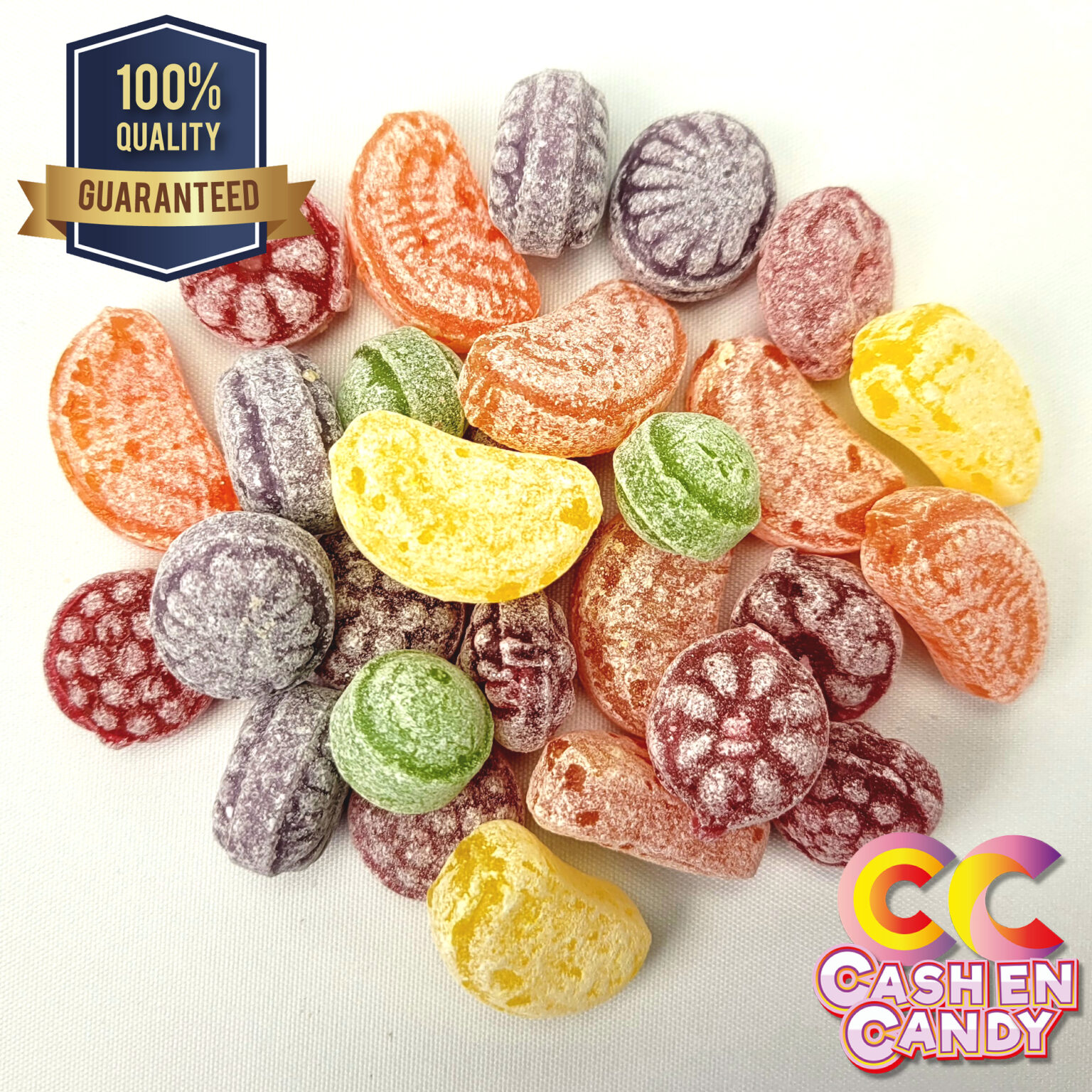 Oud Hollandse Zuurtjes 100gr - Cash en Candy